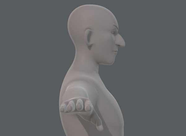 3D base mesh man character model - TurboSquid 1409591