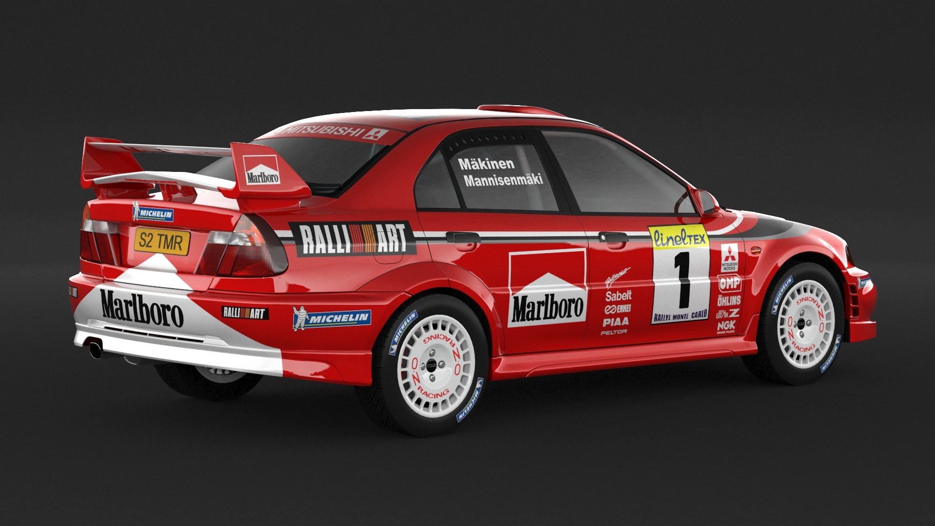 3D Mitsubishi Evolution Evo - TurboSquid 1253745