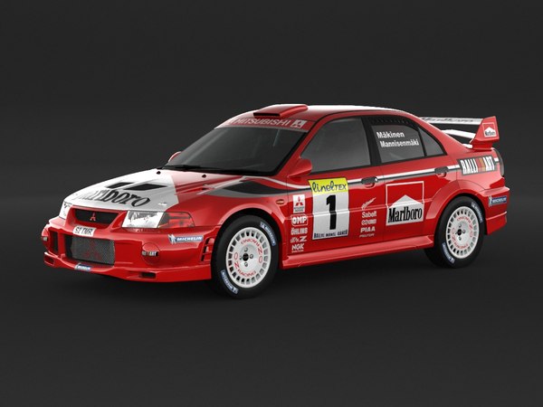 Mitsubishi evolution rally 3D model - TurboSquid 1276719