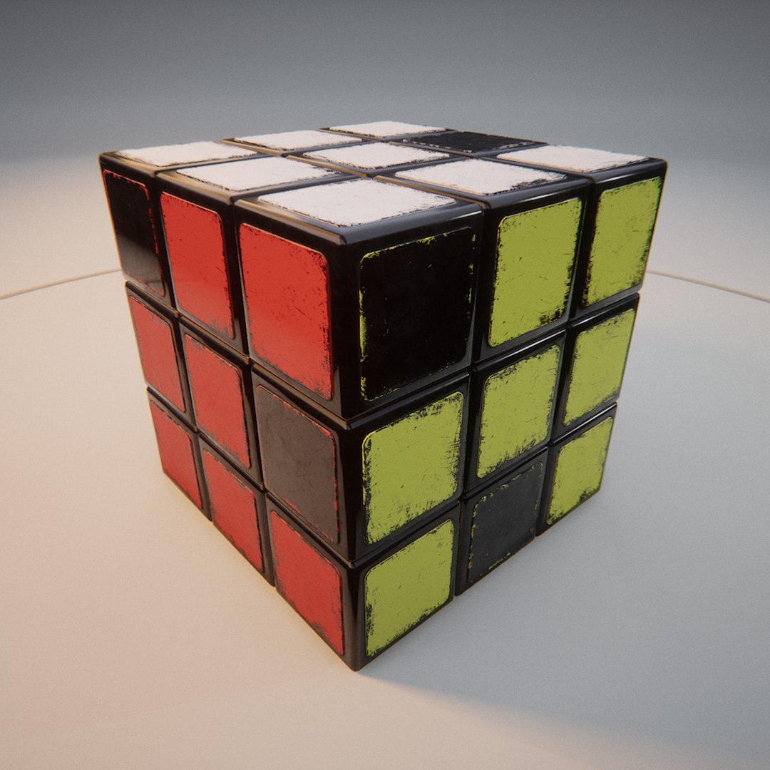 3D Model Rubik S Cube - TurboSquid 1487793