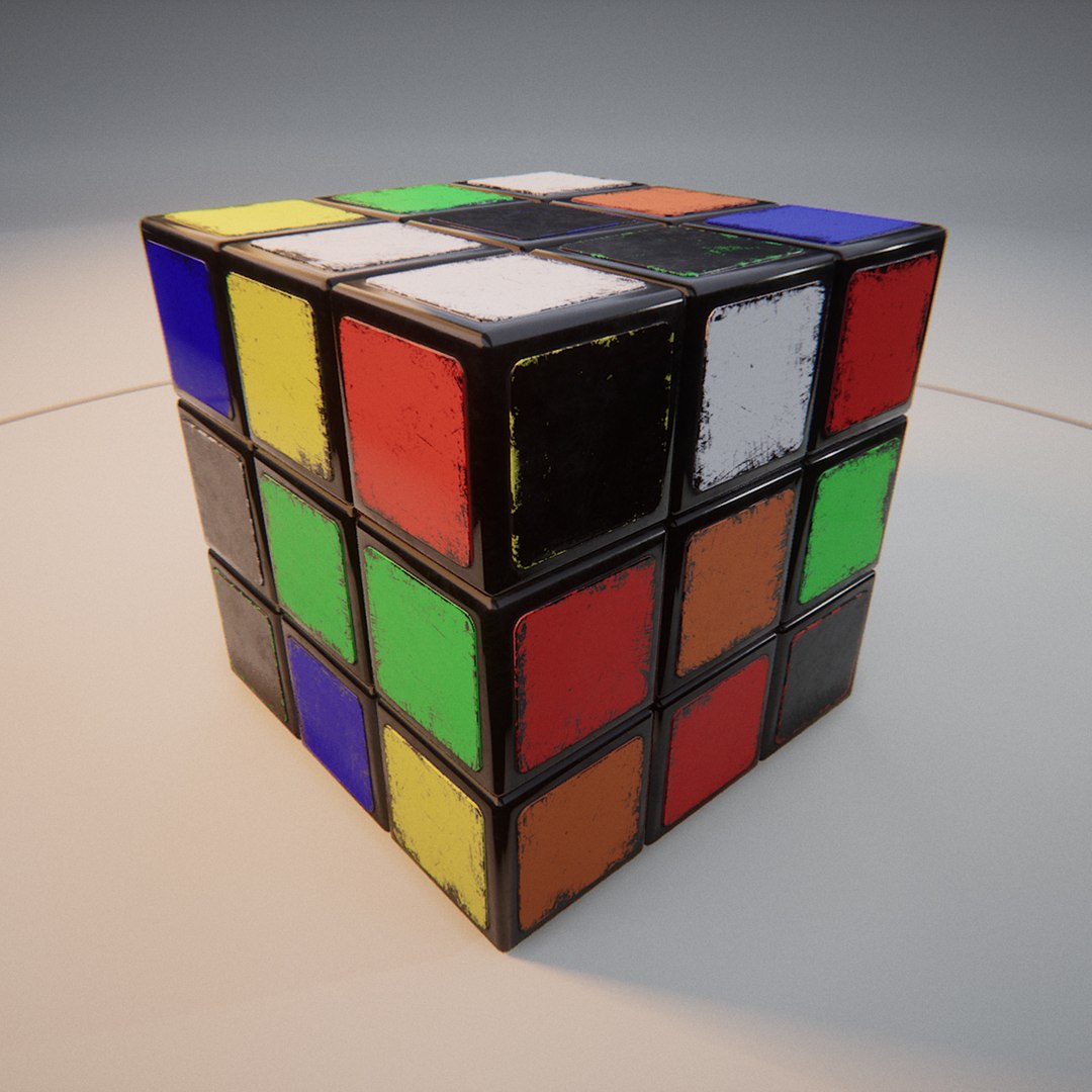 3D Model Rubik S Cube - TurboSquid 1487793