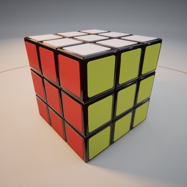 Cubo de Rubik Modelo 3D - TurboSquid 1487793