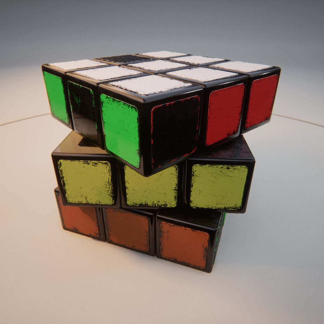 3D Model Rubik S Cube - TurboSquid 1487793
