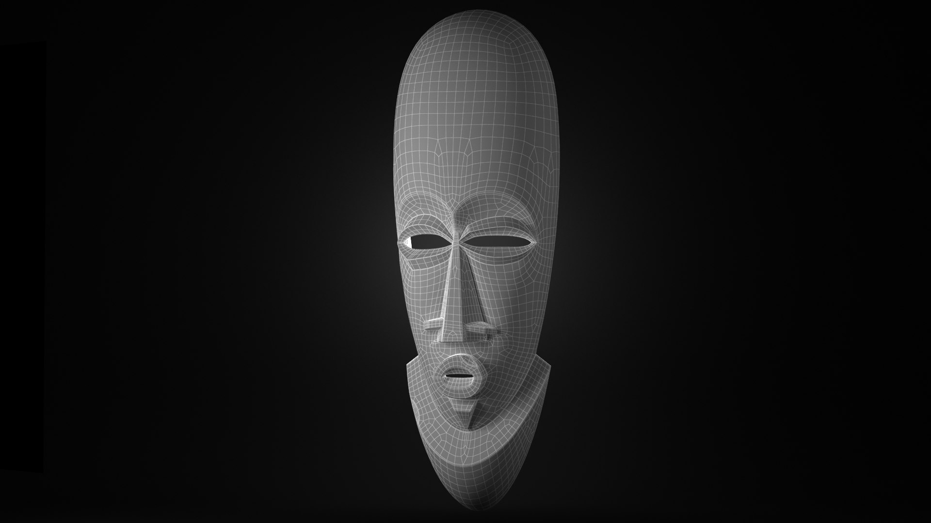 African Mask 3D Model - TurboSquid 2269115