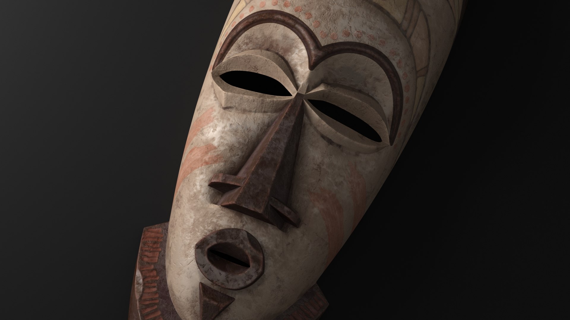 African Mask 3D Model - TurboSquid 2269115