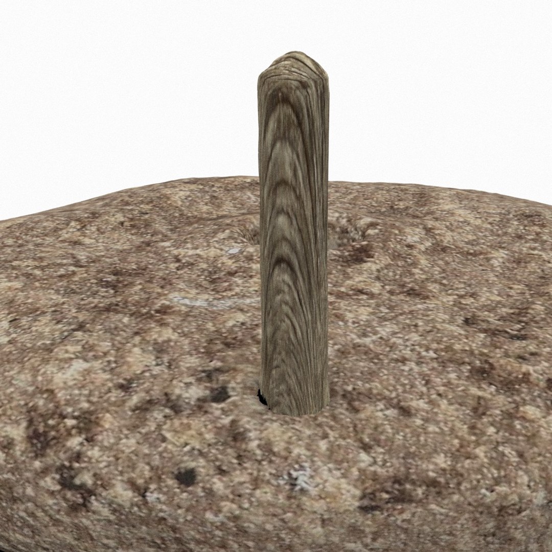 3d Medieval Grain Grinder