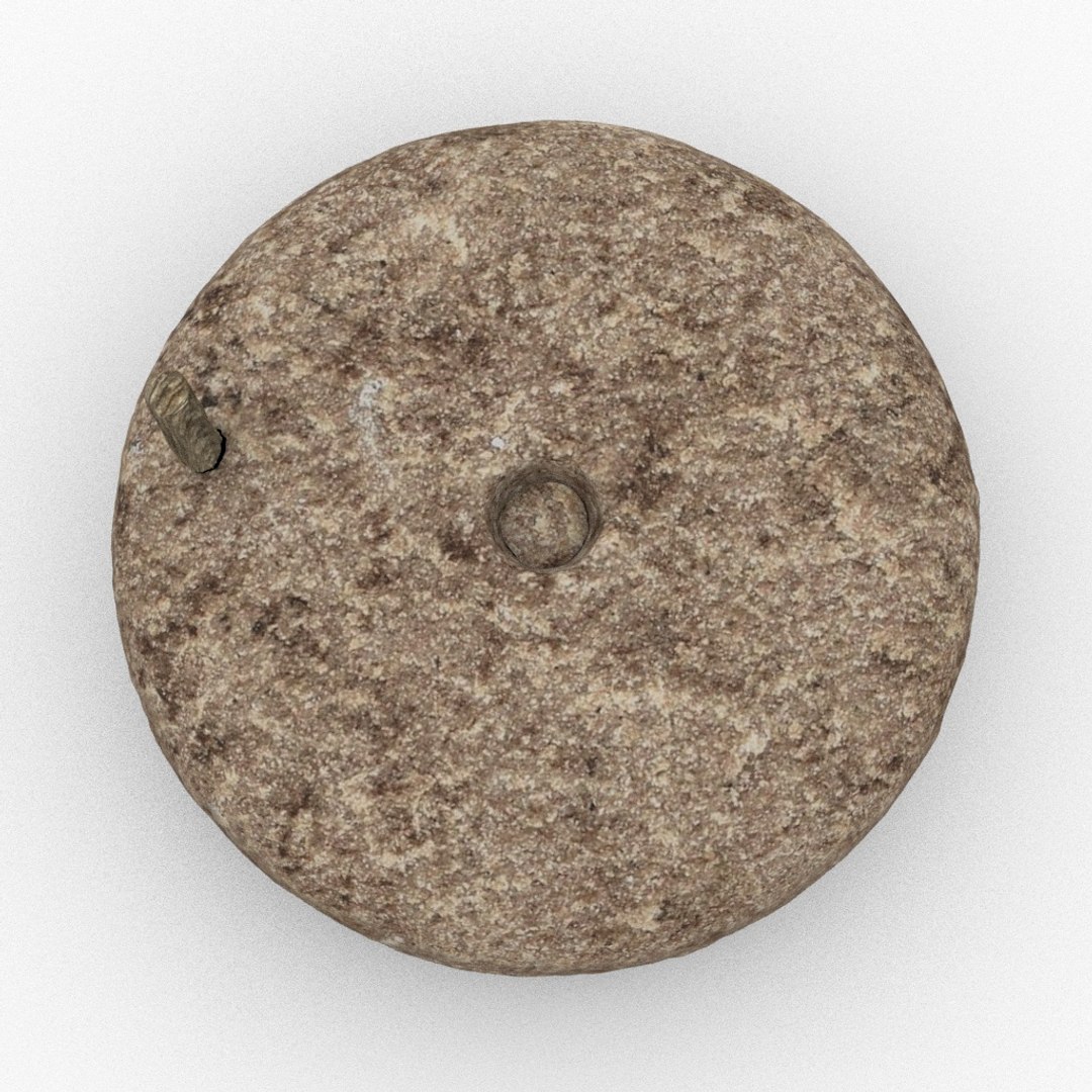 3d Medieval Grain Grinder