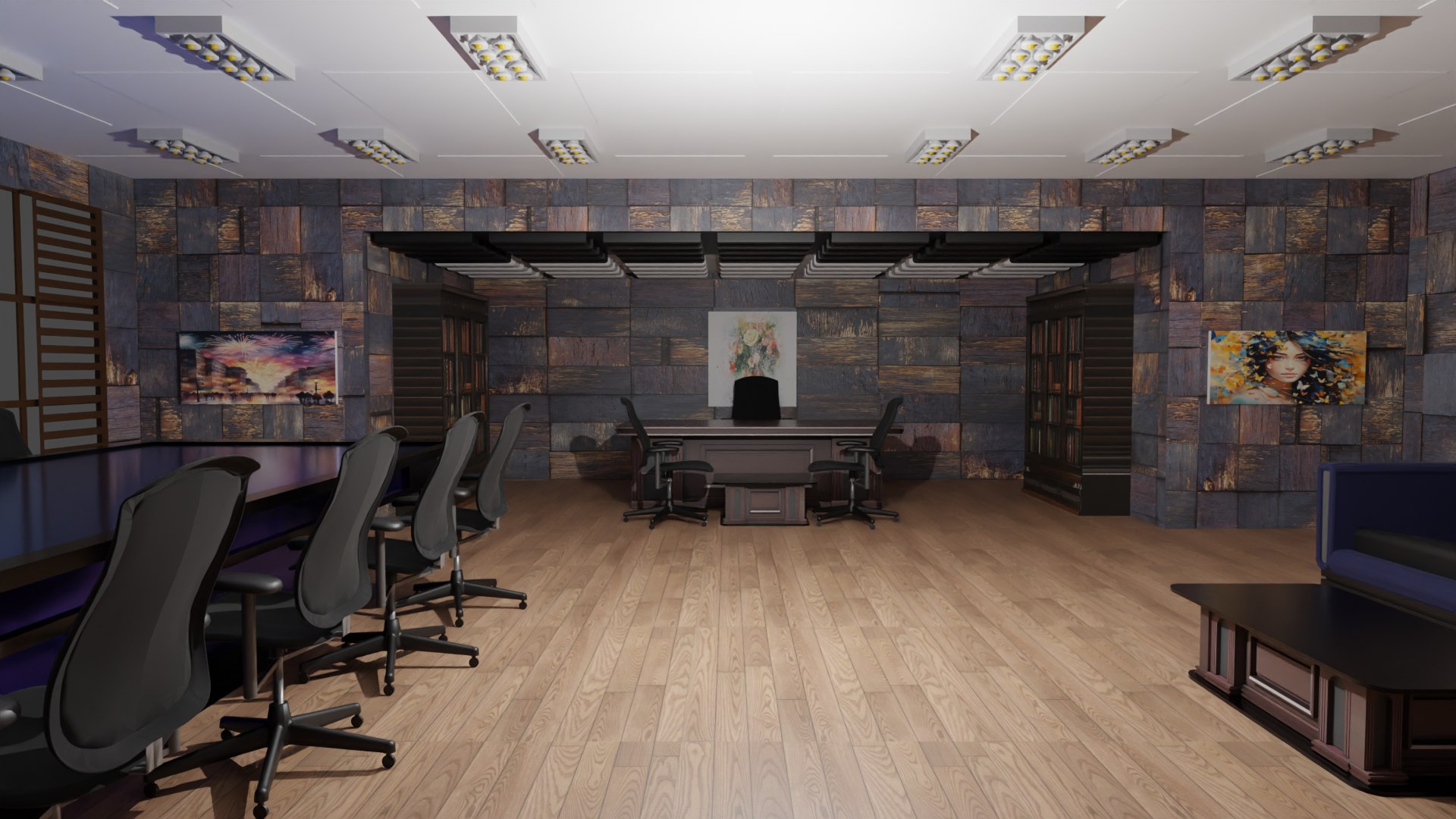 Boss Office 3D Model - TurboSquid 2178757