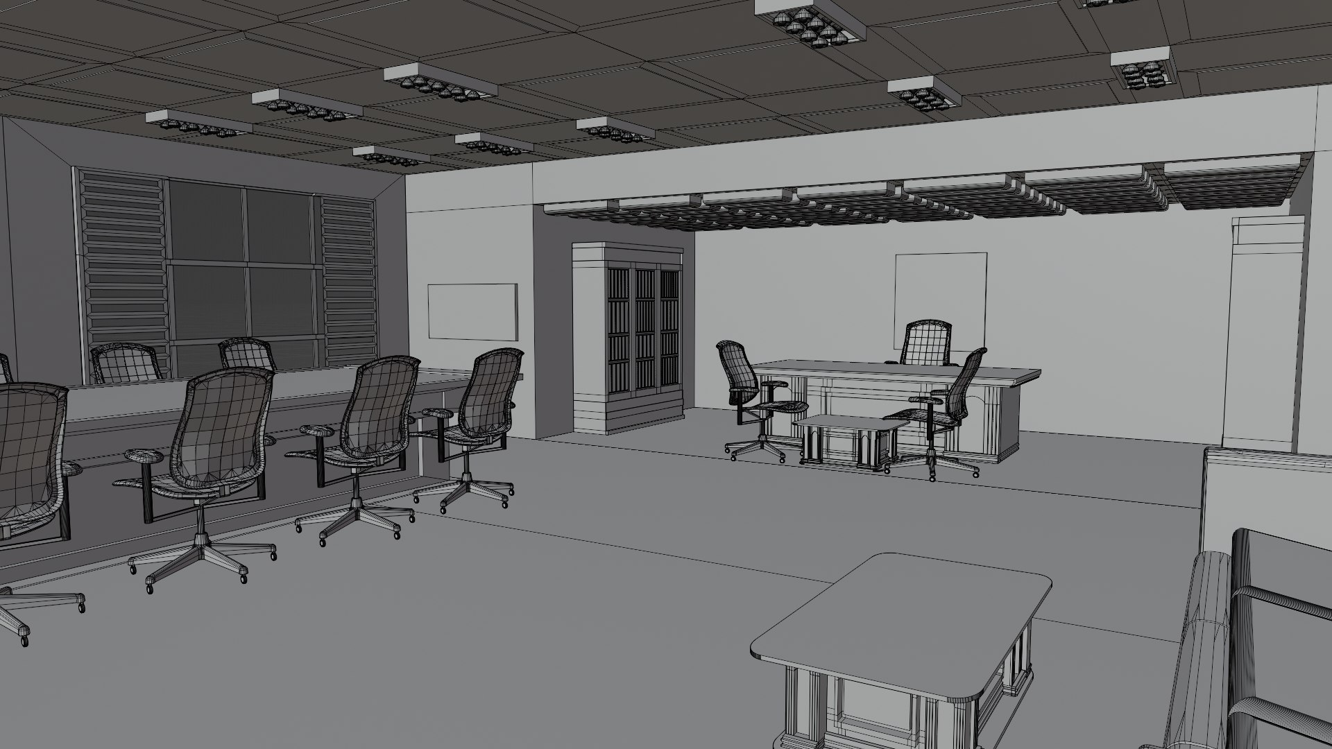 Boss Office 3D Model - TurboSquid 2178757