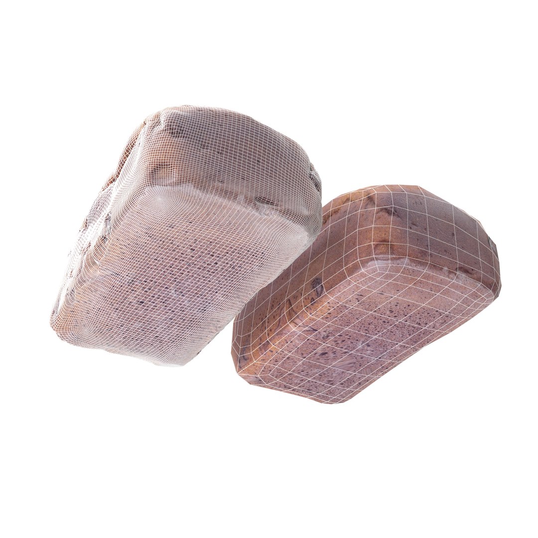 3D Model Malt Loaf - TurboSquid 1257826