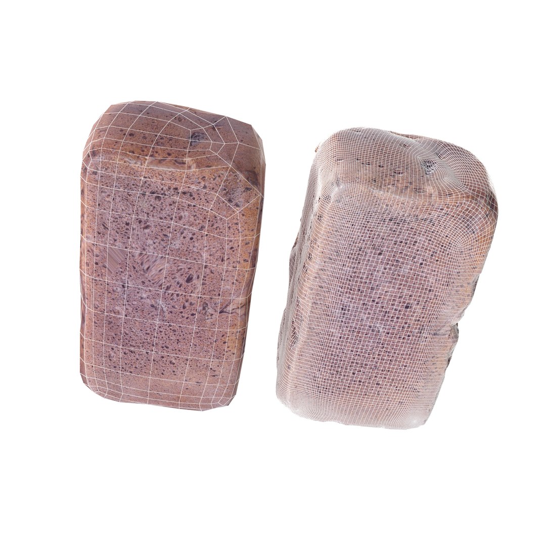 3D Model Malt Loaf - TurboSquid 1257826