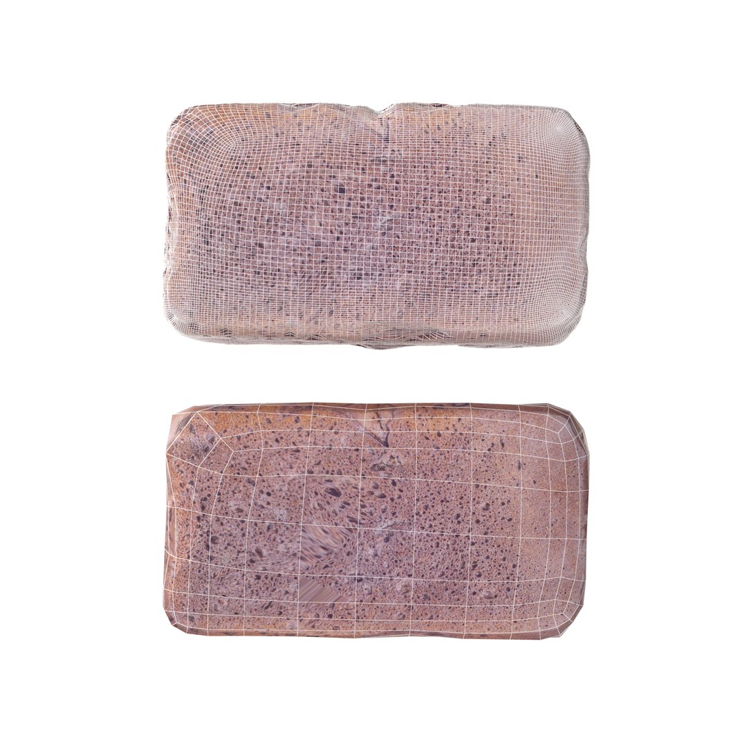 3D Model Malt Loaf - TurboSquid 1257826