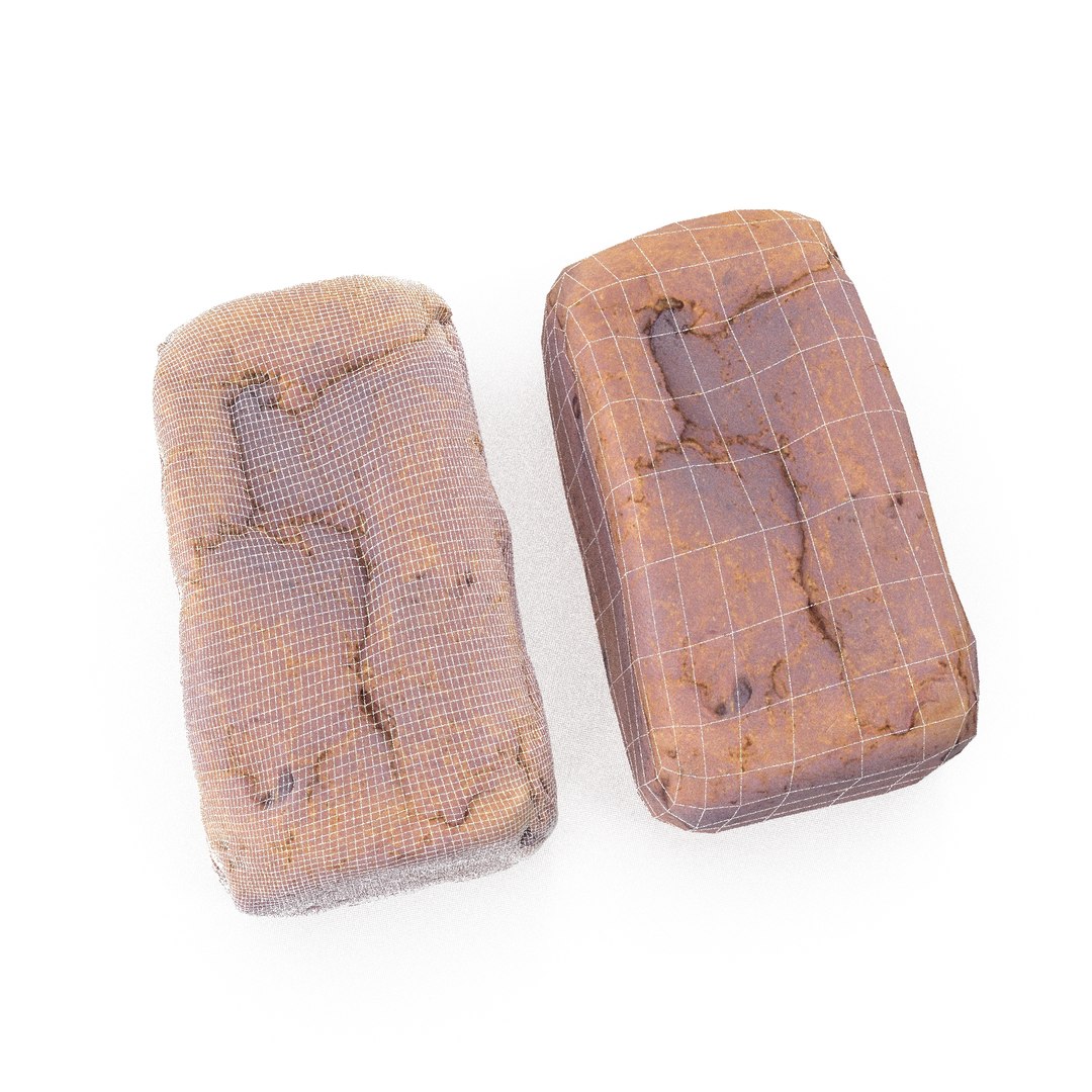 3D Model Malt Loaf - TurboSquid 1257826