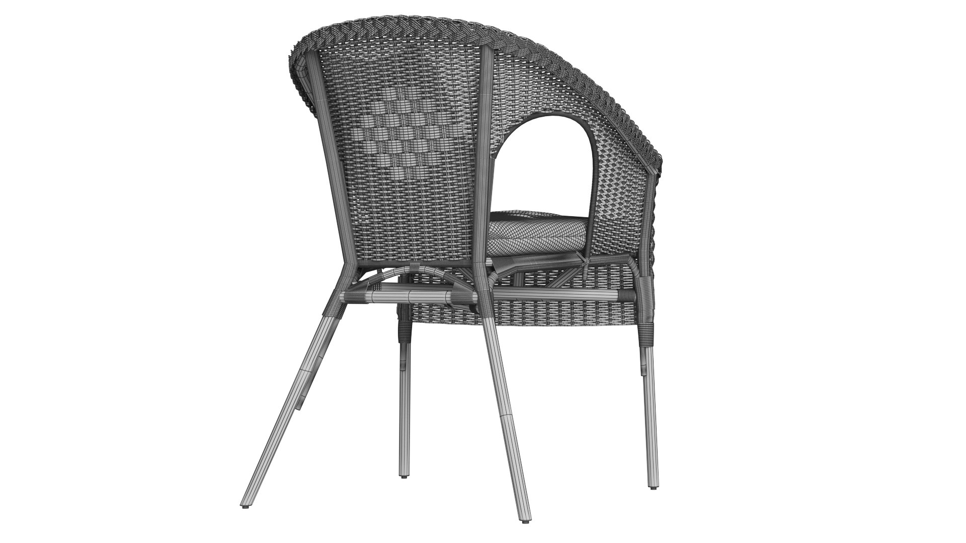 IKEA Agen Chair With Cushion 3D Model - TurboSquid 2143306