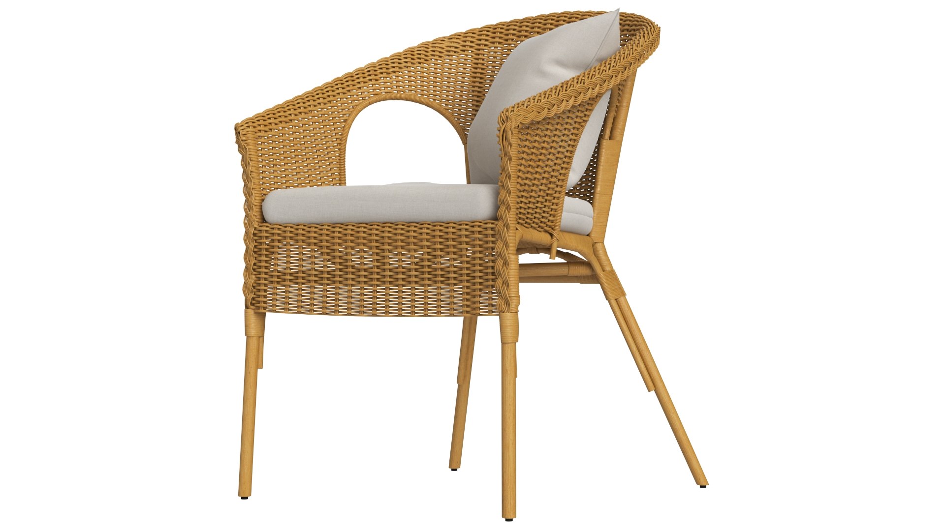 IKEA Agen Chair With Cushion 3D Model - TurboSquid 2143306