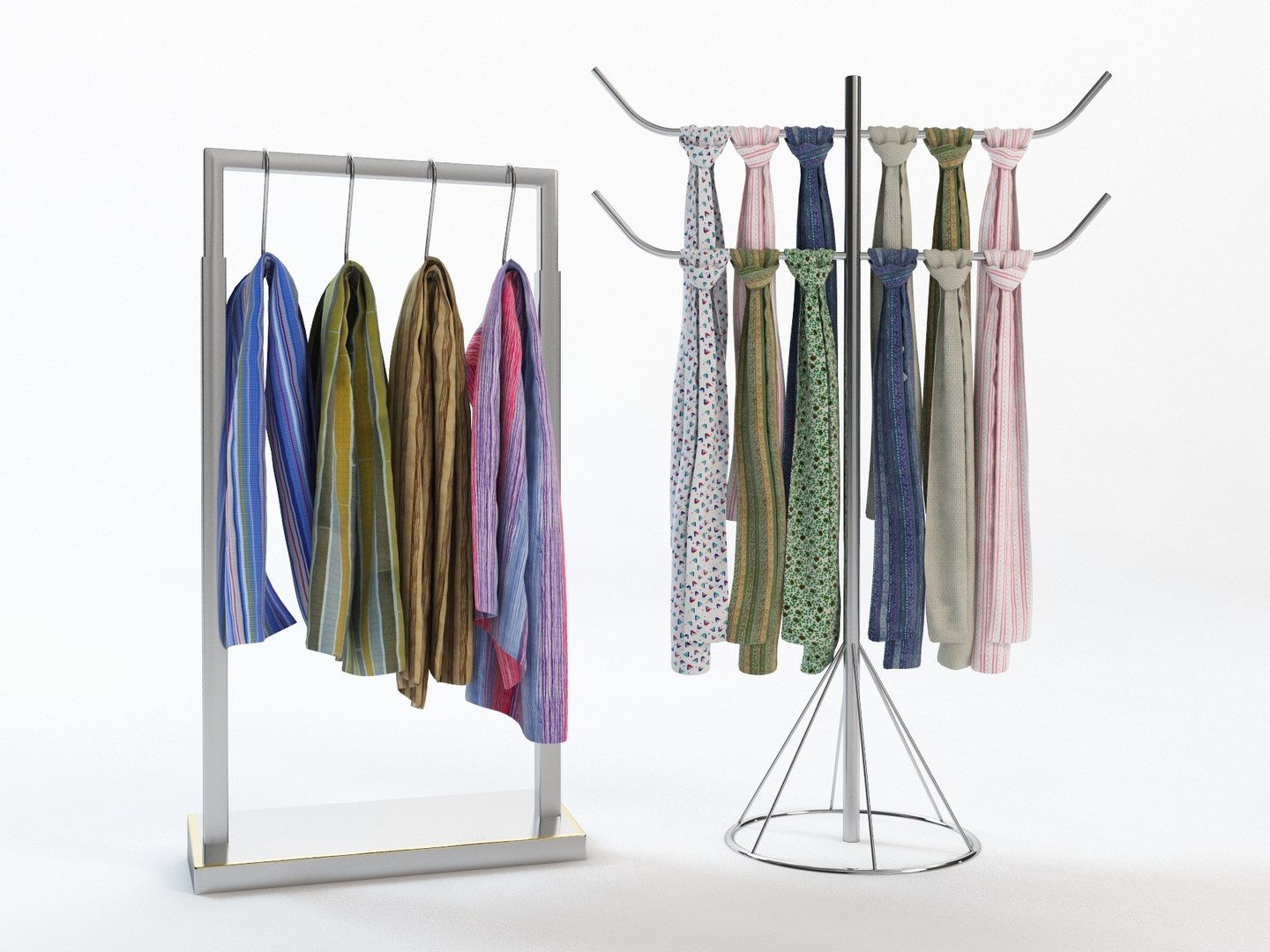 3d scarf visualize cloth