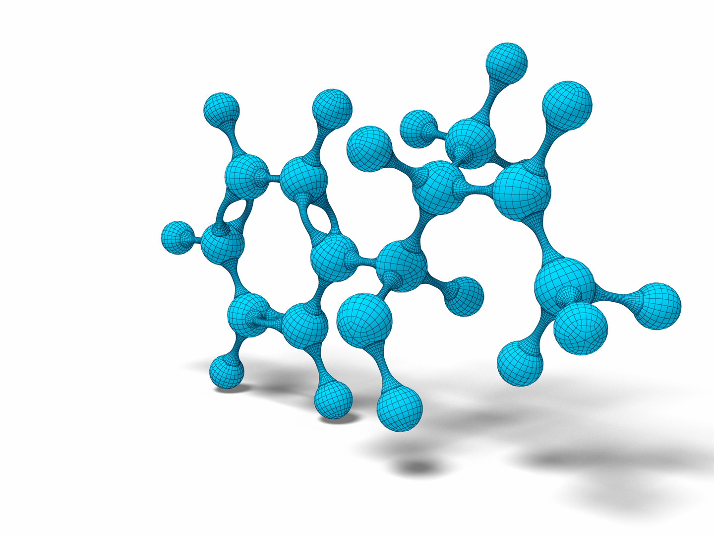 Ephedrine Molecule C10h15no Modeled Model - TurboSquid 1545458