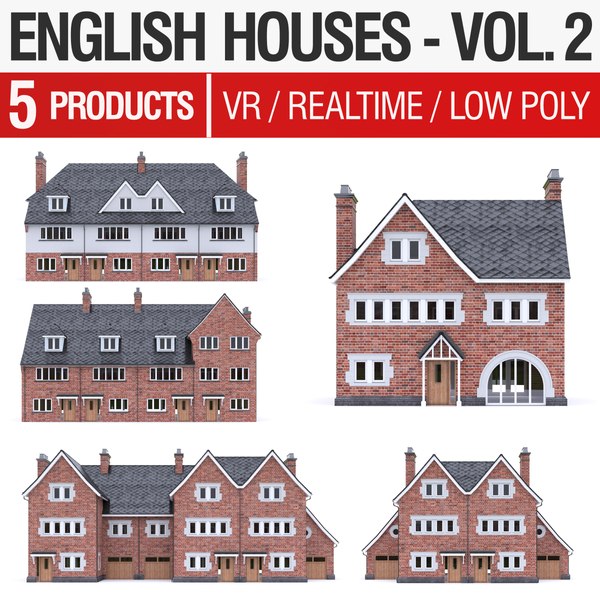 Row House 3D Models for Download | TurboSquid