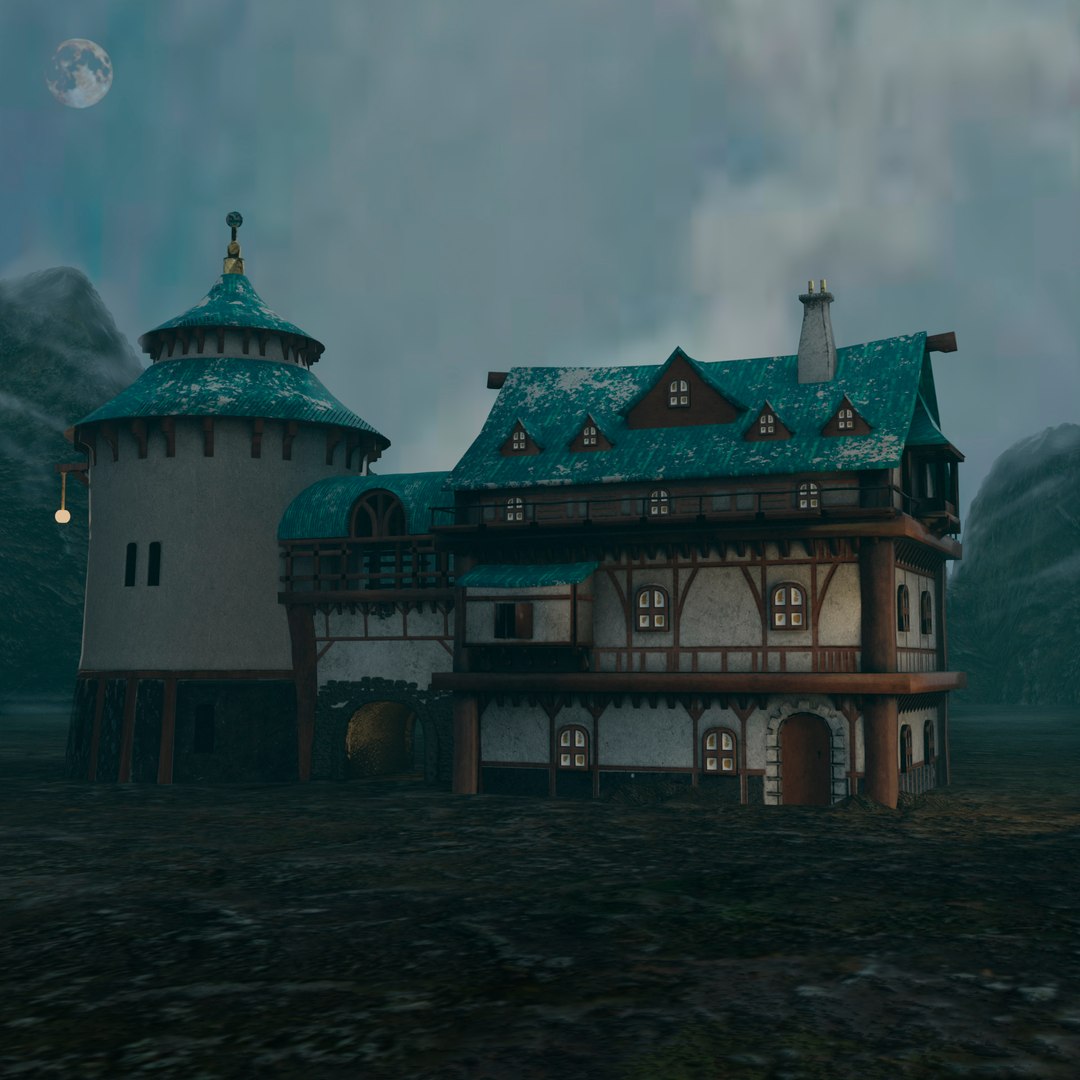 3D Tower Castillo - TurboSquid 2008497