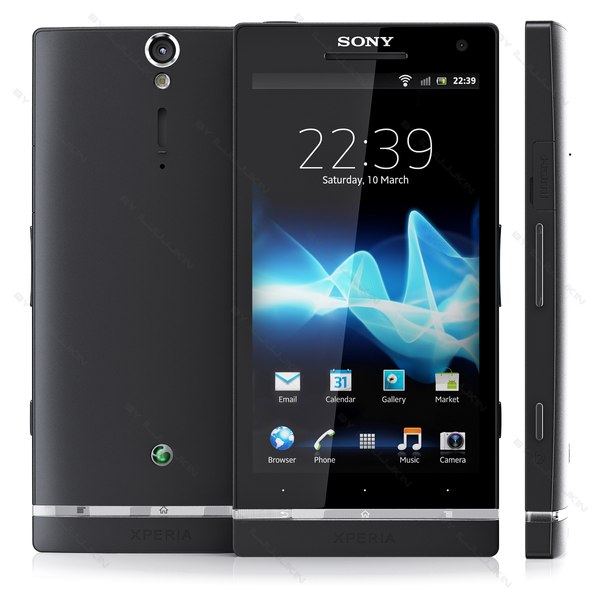 sony xperia s 3d model