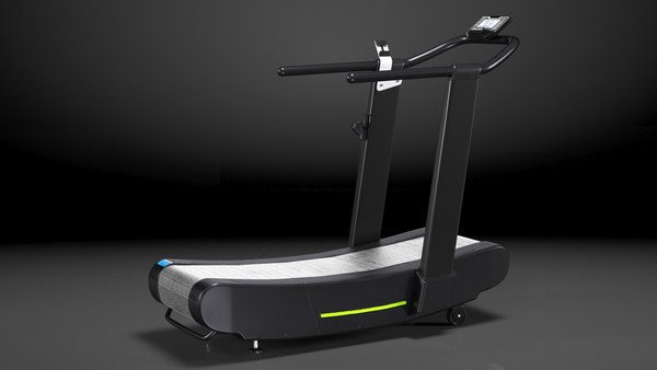 Curved Crossfit Treadmill Rigged 3D model - TurboSquid 1821647