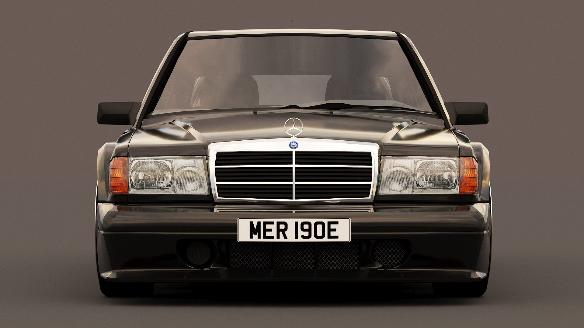3D Mercedes Benz 190E EVO 1990 - TurboSquid 2188198