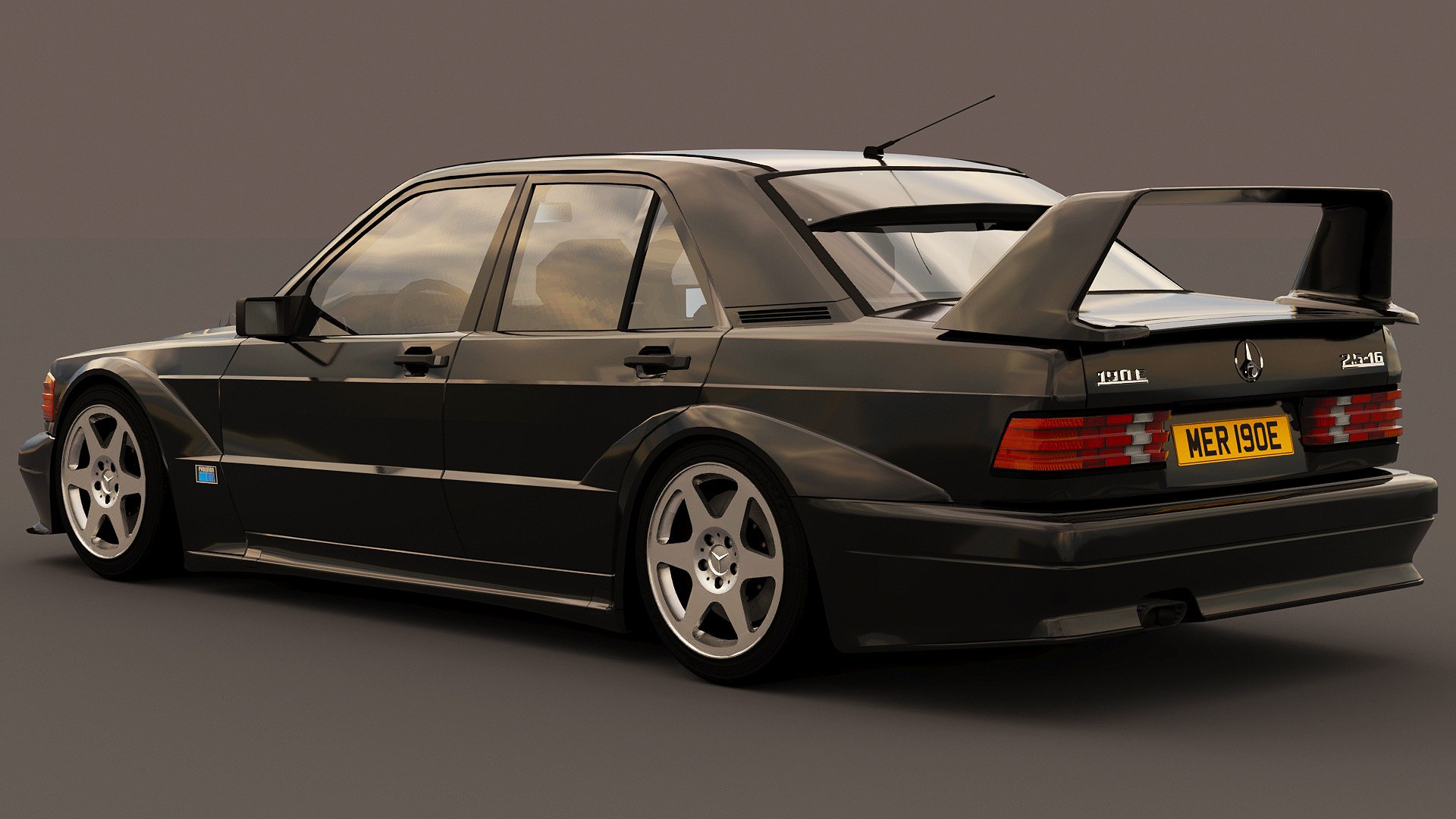 3D Mercedes Benz 190E EVO 1990 - TurboSquid 2188198