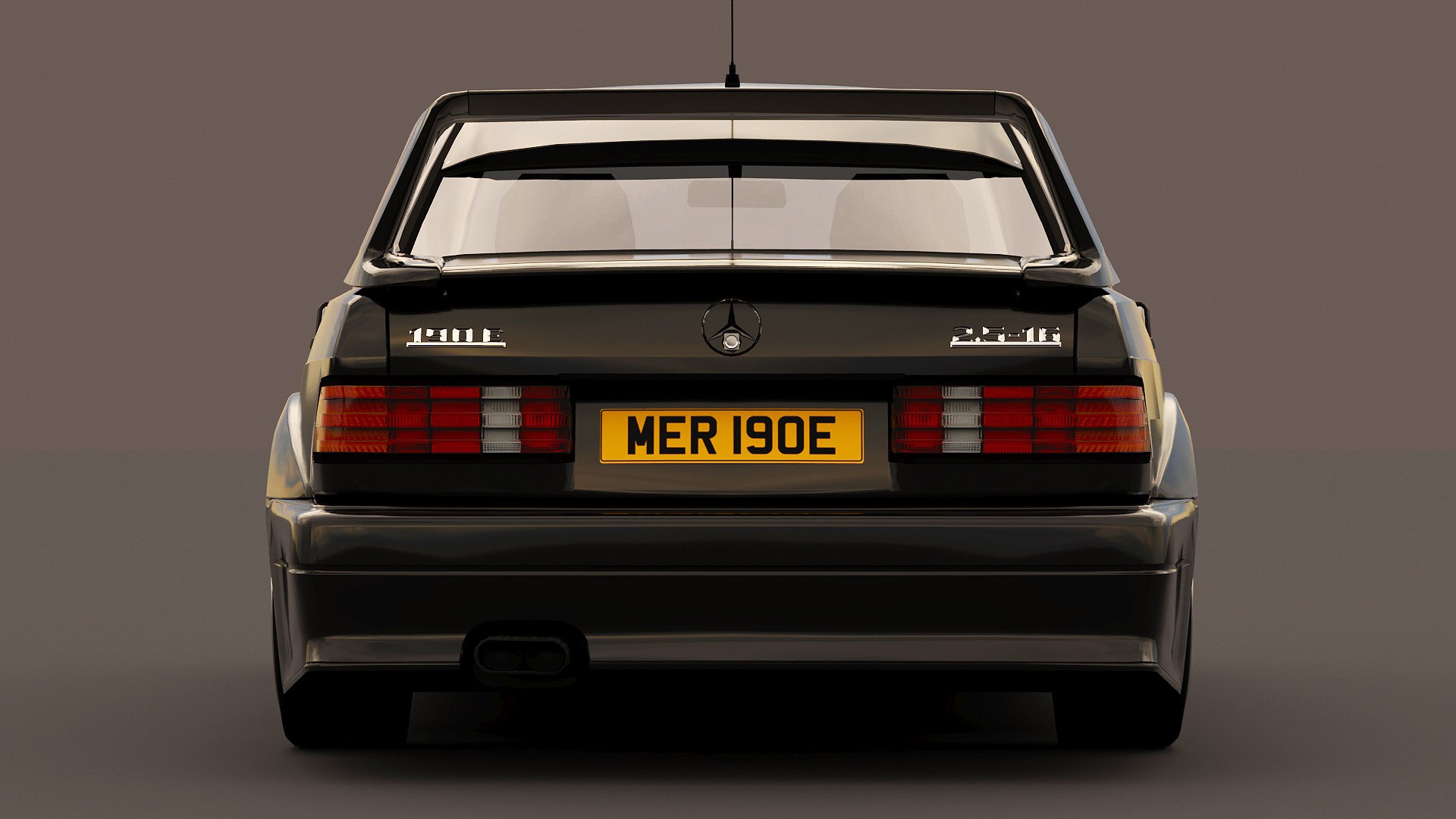 3D Mercedes Benz 190E EVO 1990 - TurboSquid 2188198