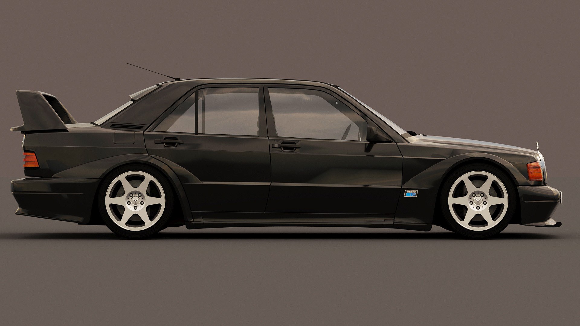 3D Mercedes Benz 190E EVO 1990 - TurboSquid 2188198