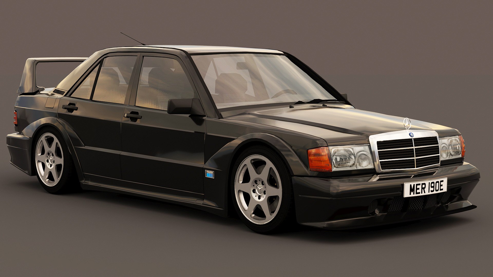 3D Mercedes Benz 190E EVO 1990 - TurboSquid 2188198