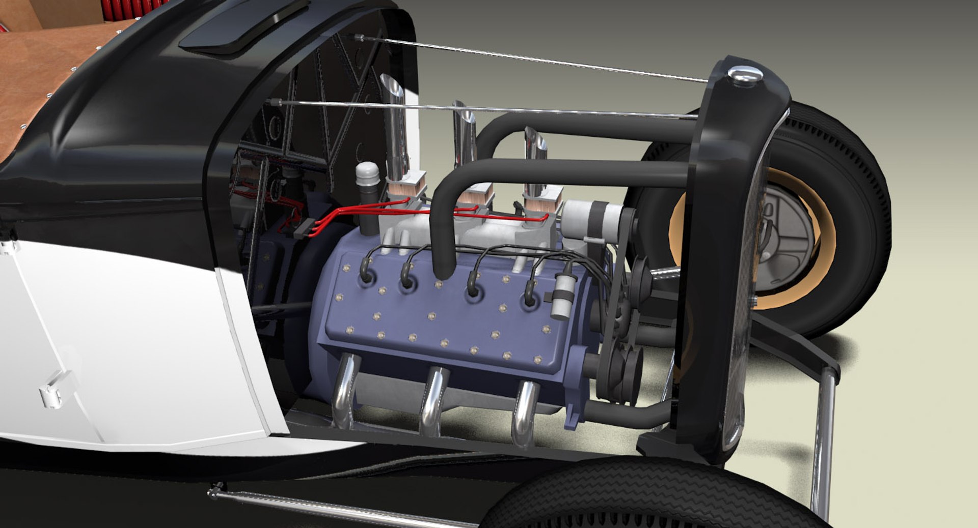 Hot Rod Model - TurboSquid 1330126