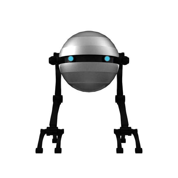 3D ball-shaped robot model - TurboSquid 1170429