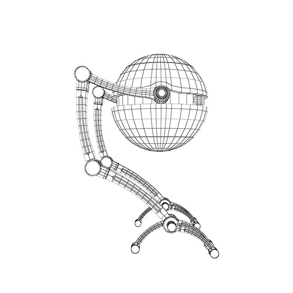 3D ball-shaped robot model - TurboSquid 1170429