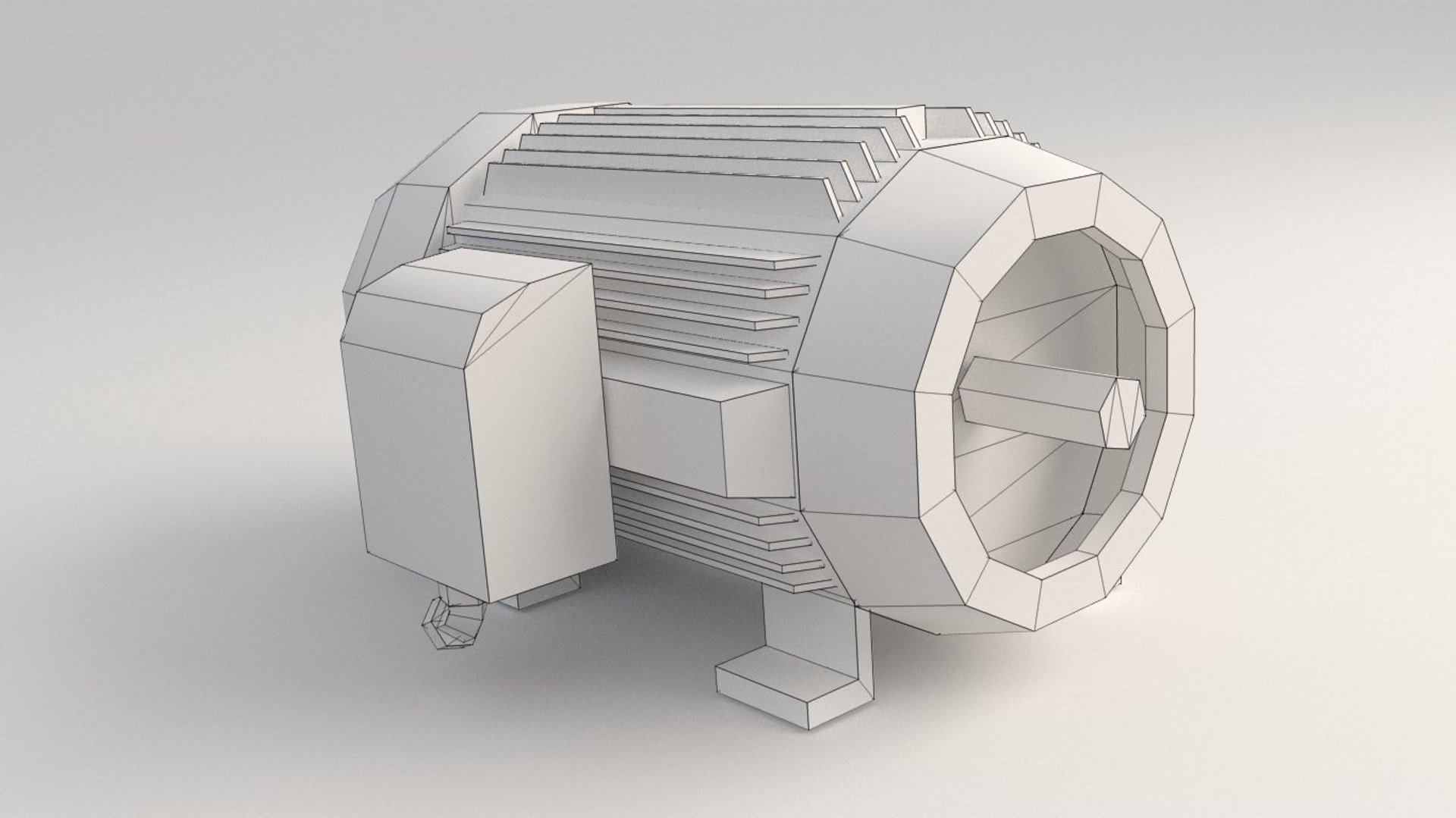 Electric Motor Model - TurboSquid 1525443