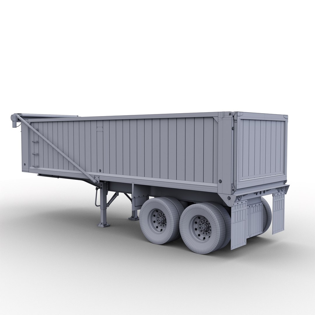 3D Model End Dump 2018 - TurboSquid 1695722