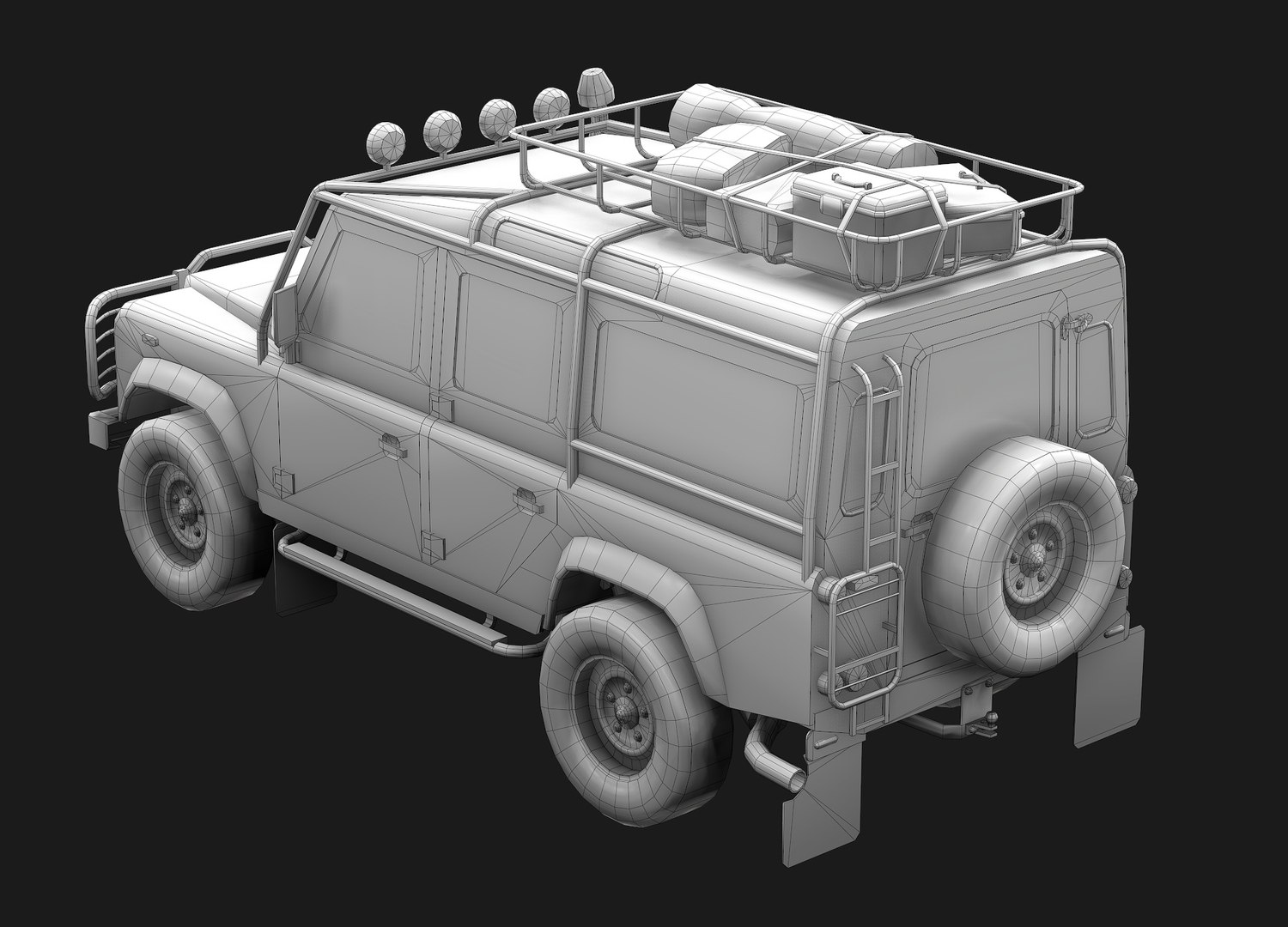 Land Rover Defender 110 3D Model - TurboSquid 1334755