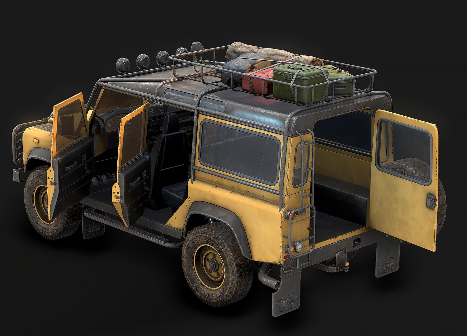 Land Rover Defender 110 3D Model - TurboSquid 1334755