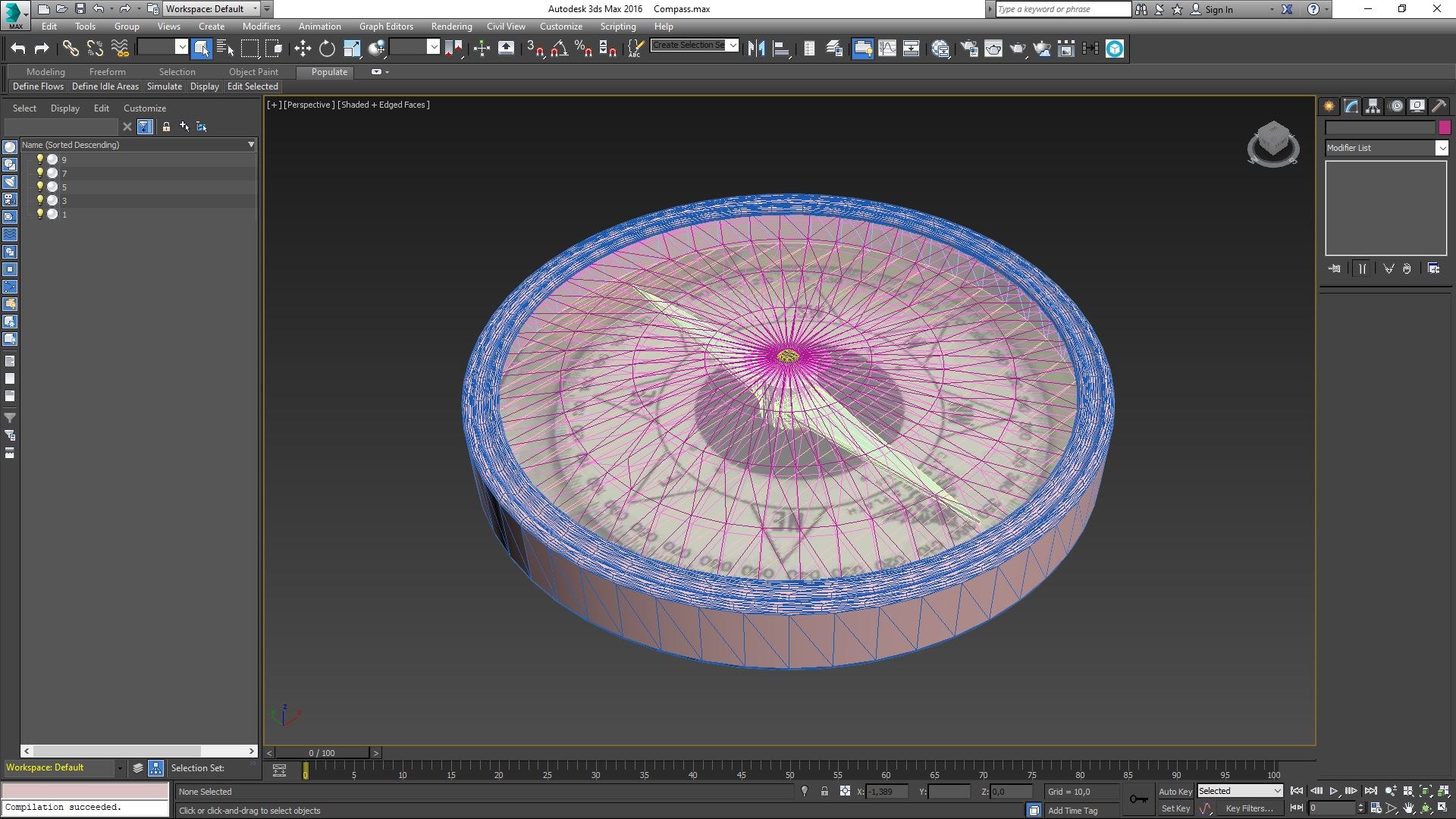 Compass Model - TurboSquid 2337984