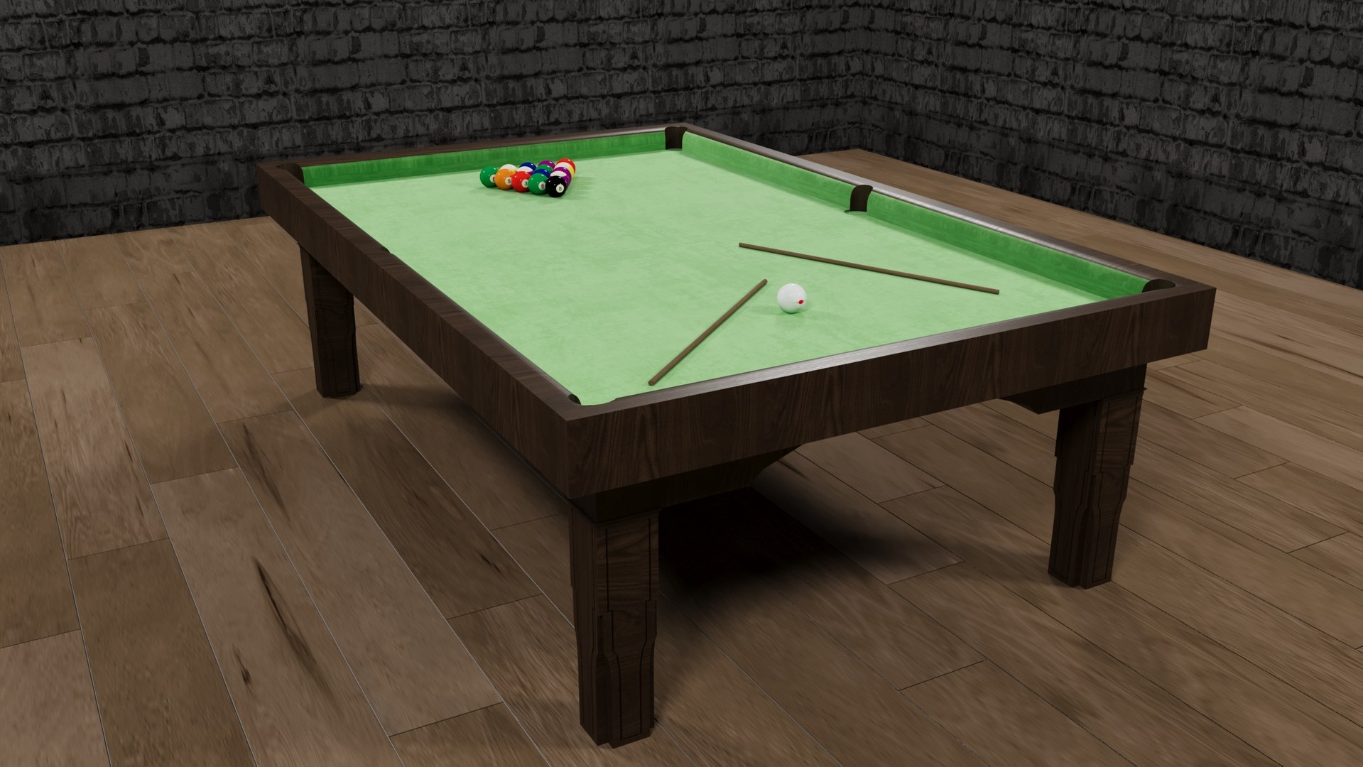 3D Billiard - TurboSquid 2317796