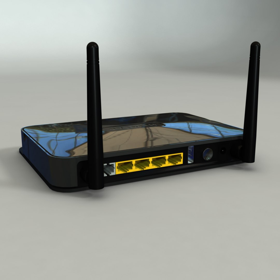 Netgear Wireless Router 3d 3ds