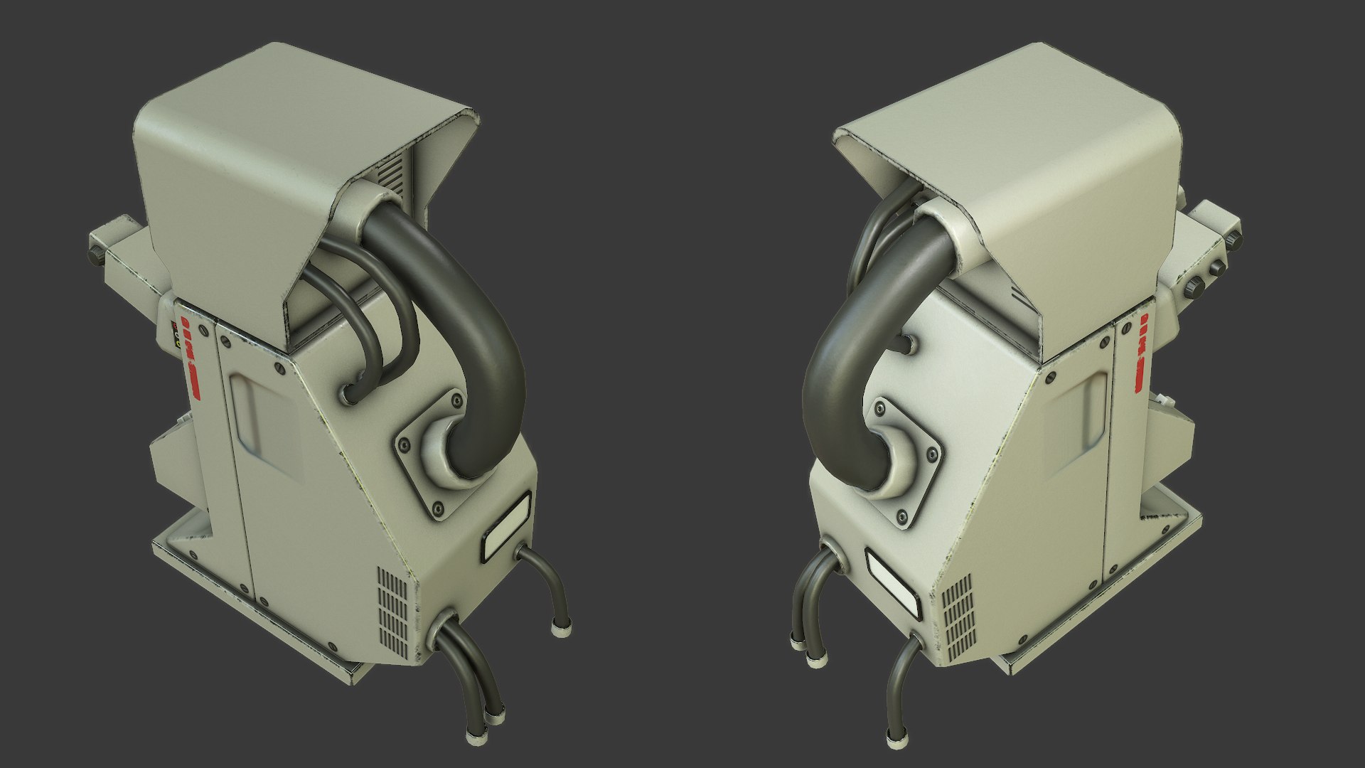Sci-fi Microscope Pbr 3D - TurboSquid 1224652