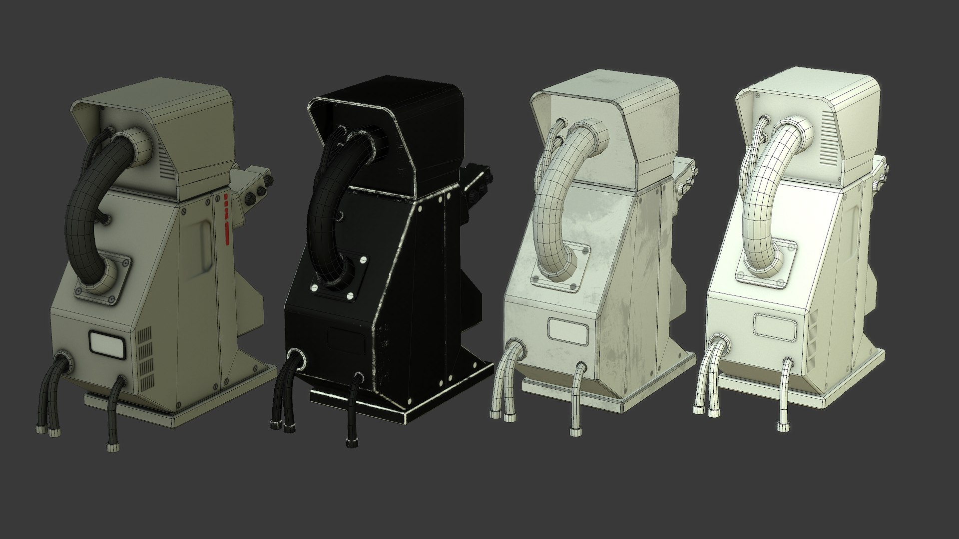 Sci-fi Microscope Pbr 3D - TurboSquid 1224652