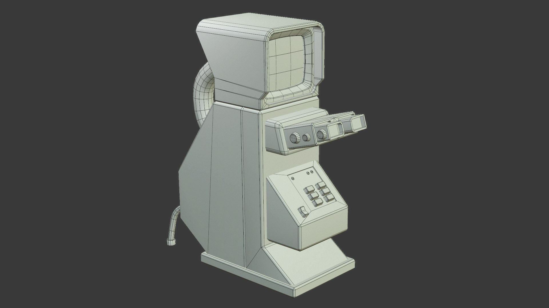 Sci-fi Microscope Pbr 3D - TurboSquid 1224652