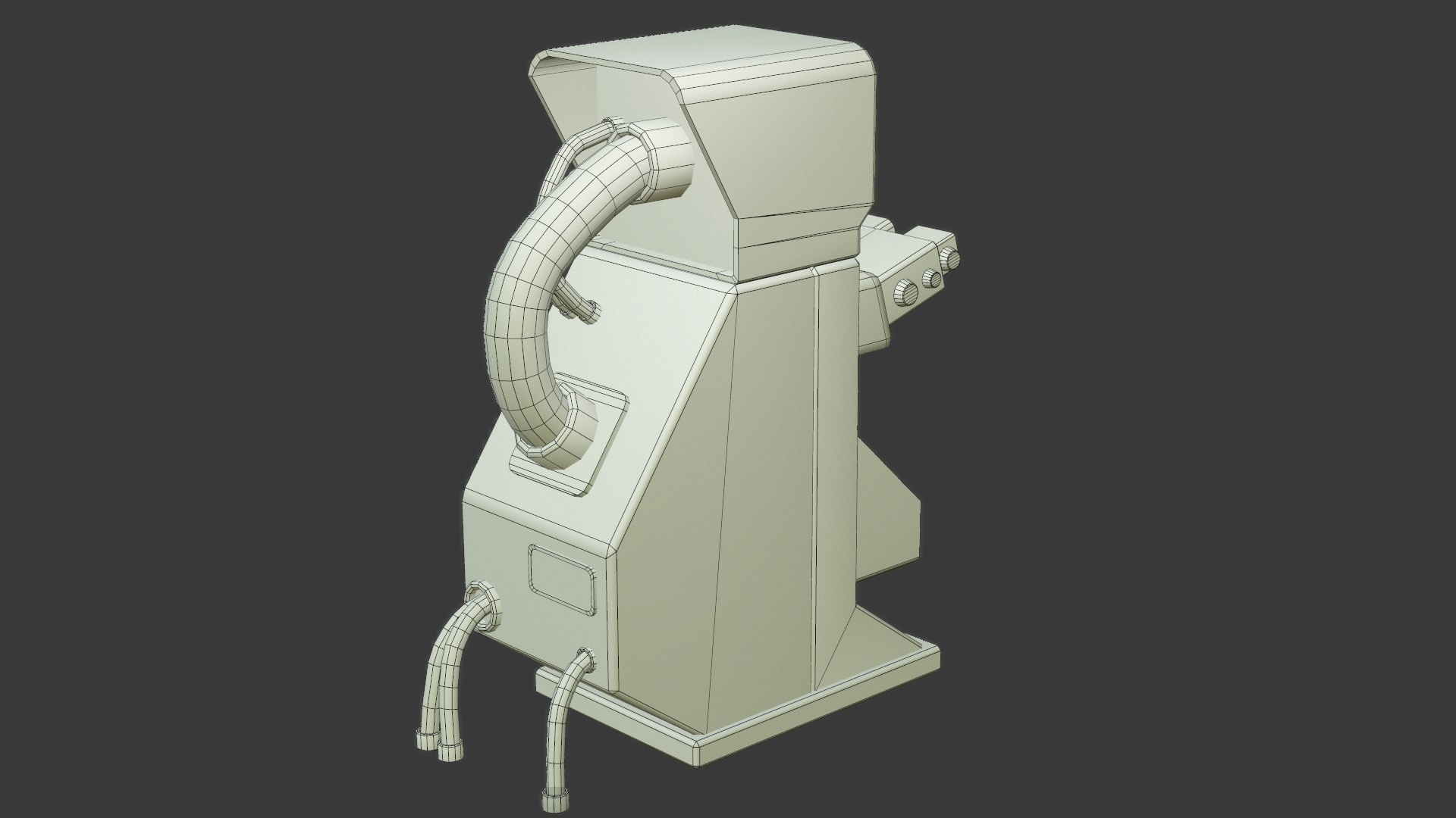 Sci-fi Microscope Pbr 3D - TurboSquid 1224652