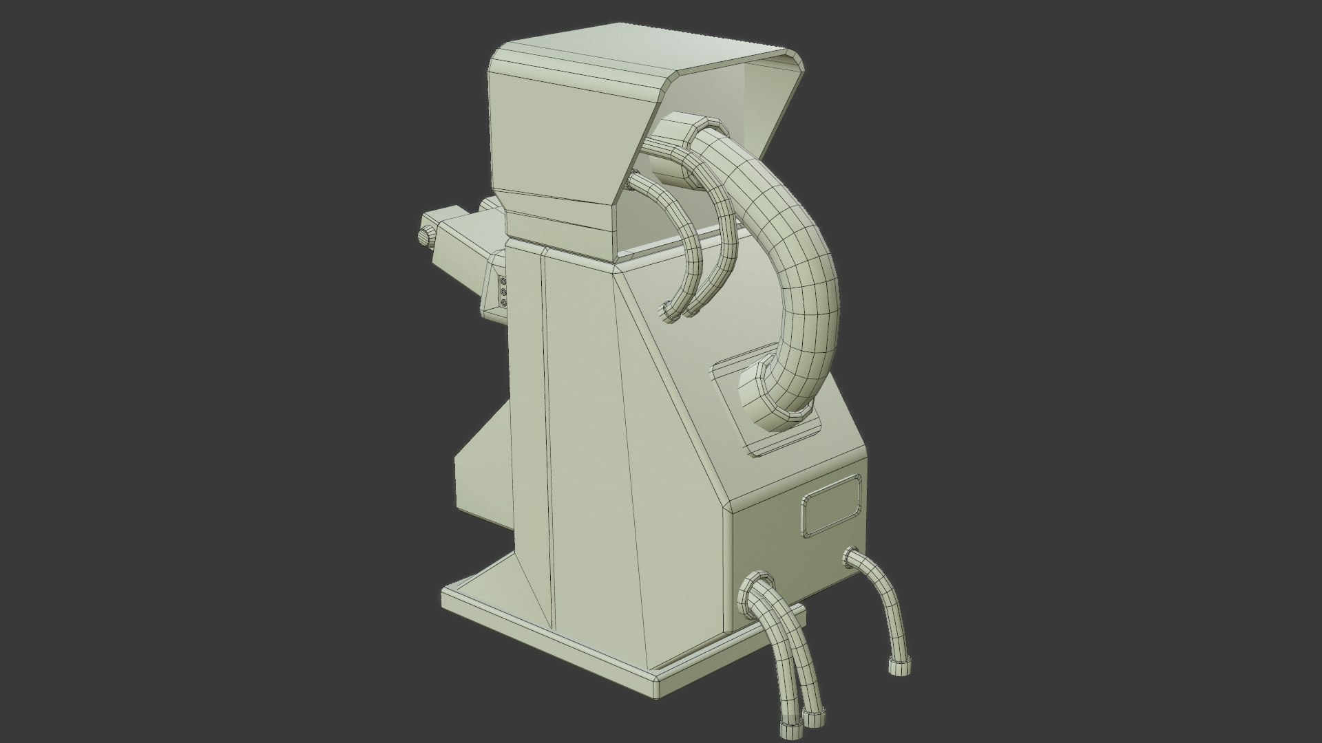Sci-fi Microscope Pbr 3D - TurboSquid 1224652