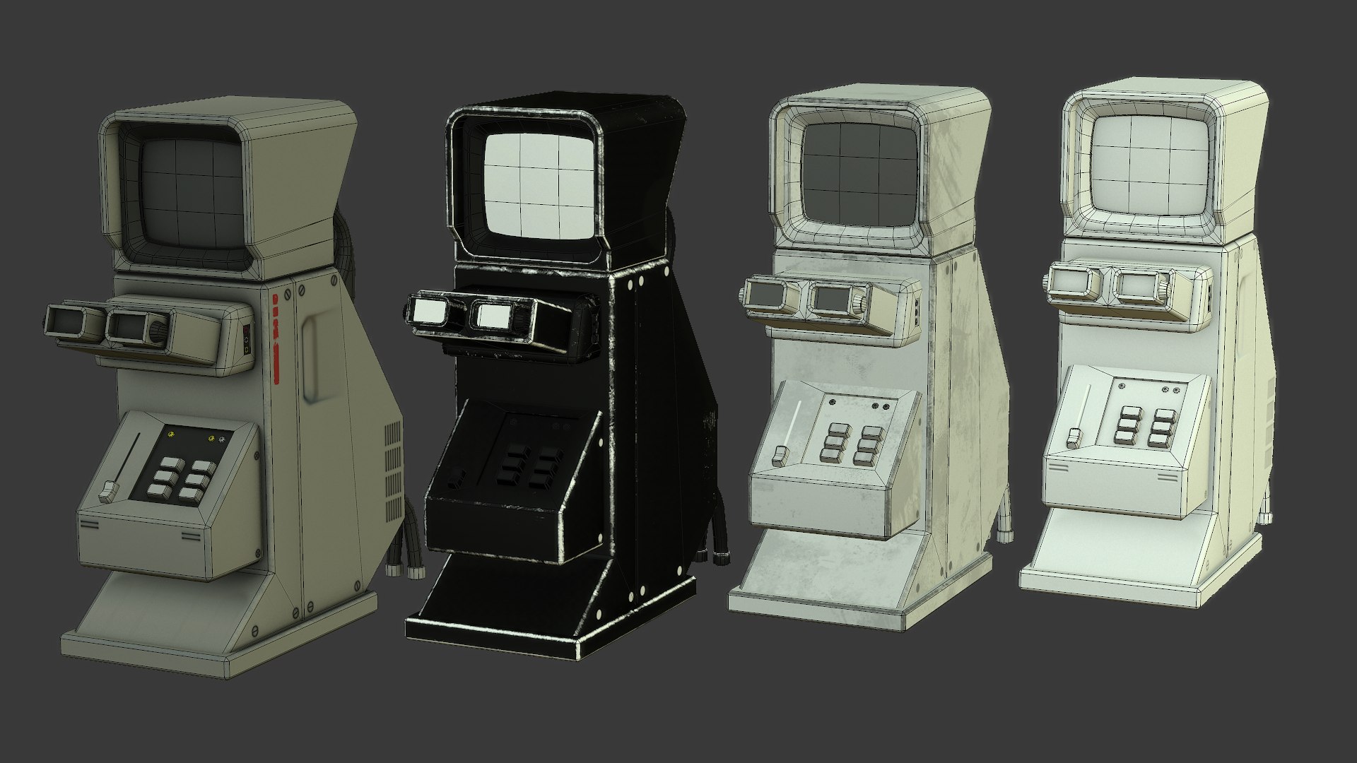 Sci-fi Microscope Pbr 3D - TurboSquid 1224652