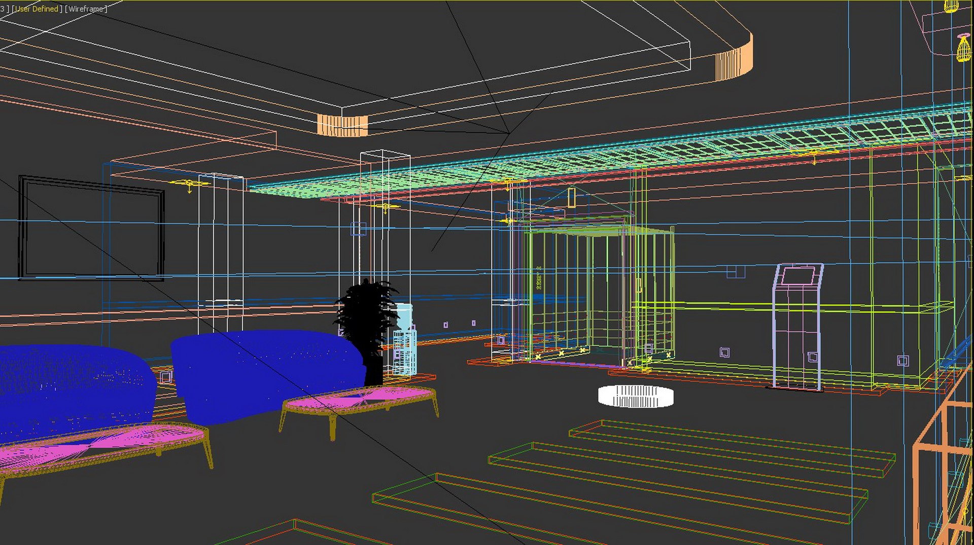 Lobby 3D Model - TurboSquid 1809636