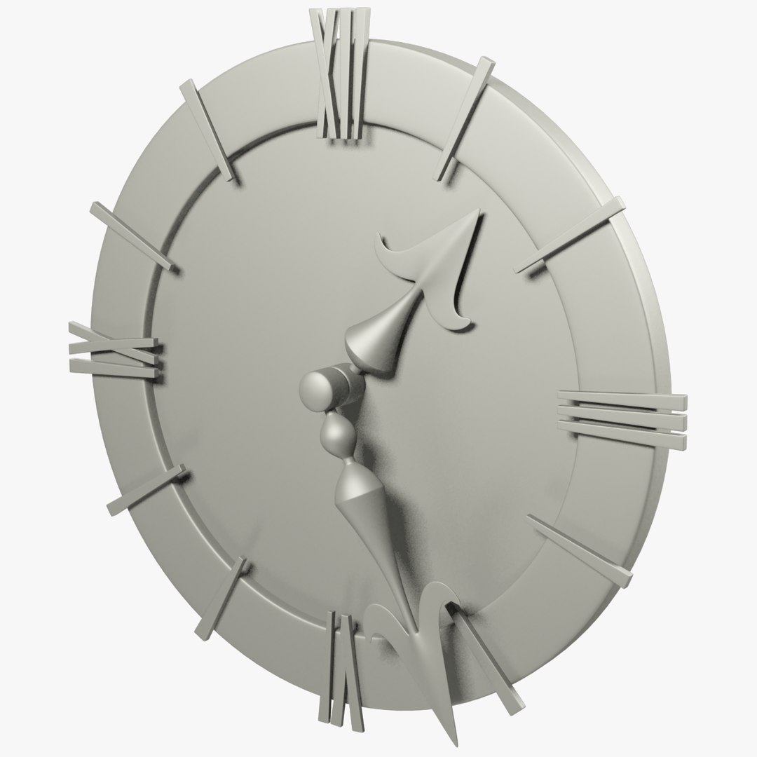 3D stylized clock - TurboSquid 1671127