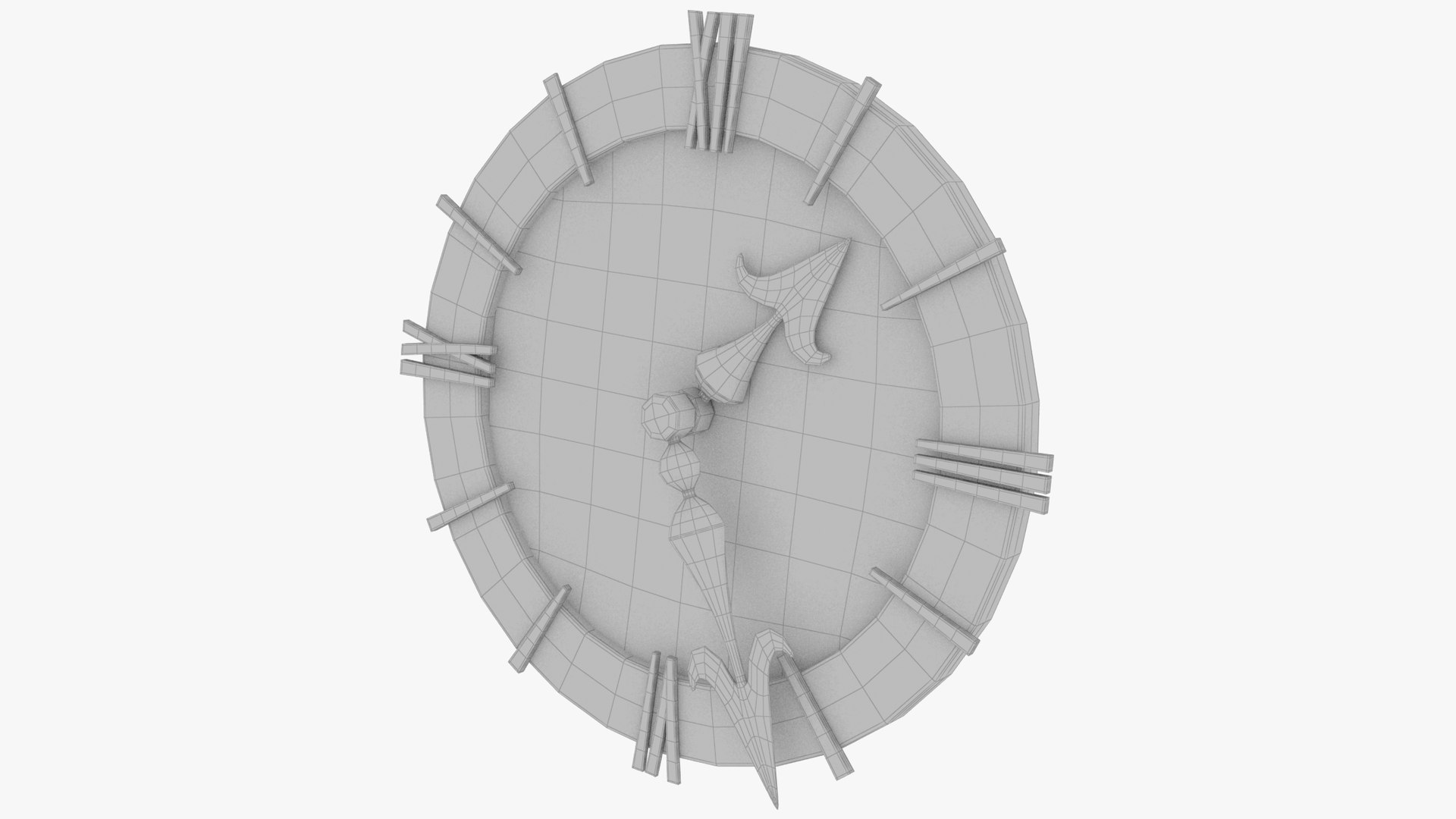 3D Stylized Clock - TurboSquid 1671127