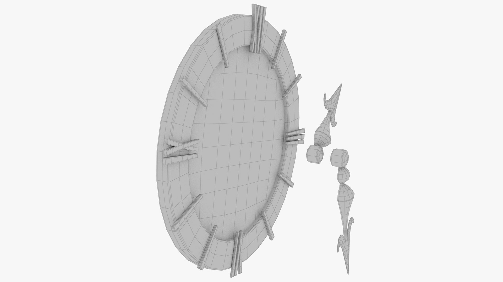 3D Stylized Clock - TurboSquid 1671127